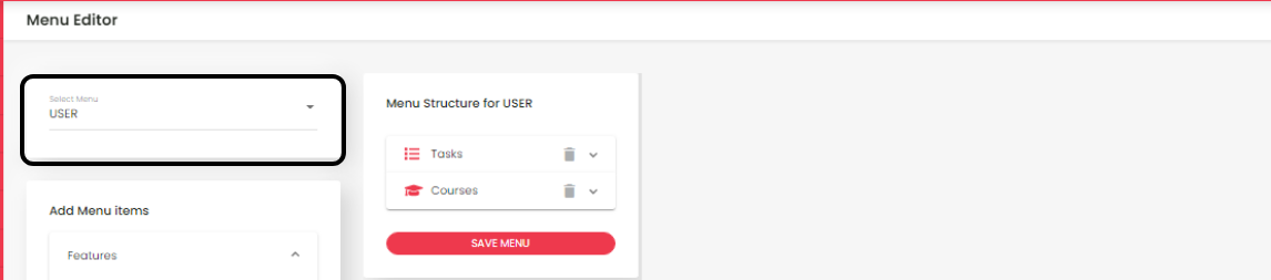 How to create form as menu : Mobiddiction
