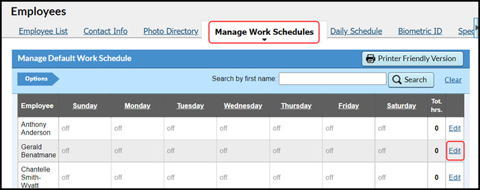 Employees : Staff Help Site