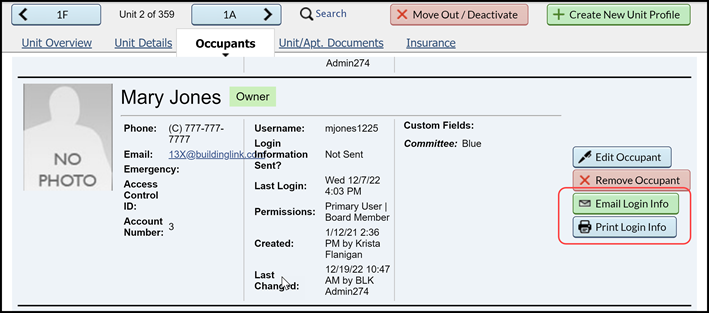 Move Ins/Move Outs : Staff Help Site