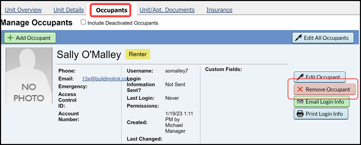 Move Ins/Move Outs : Staff Help Site