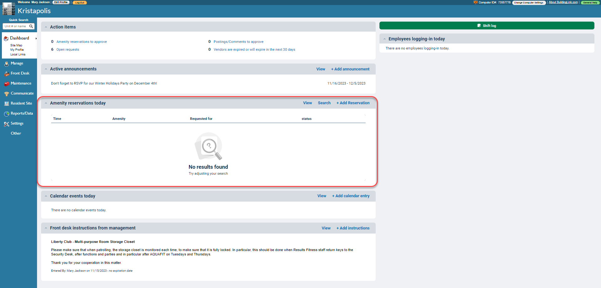 Product Update: Dashboard : Staff Help Site