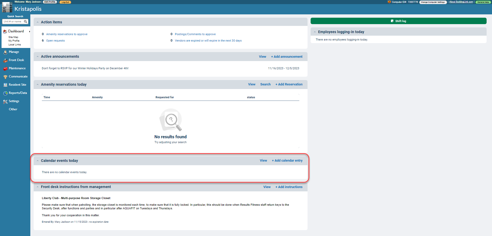 Product Update: Dashboard : Staff Help Site