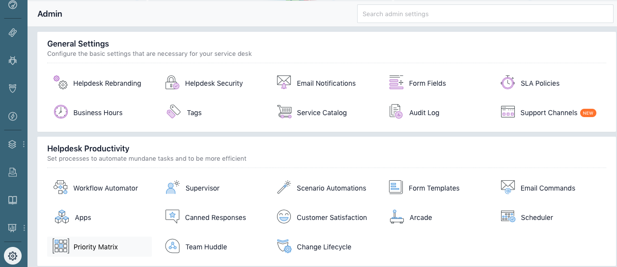 Priority Matrix in Freshservice : freshservice