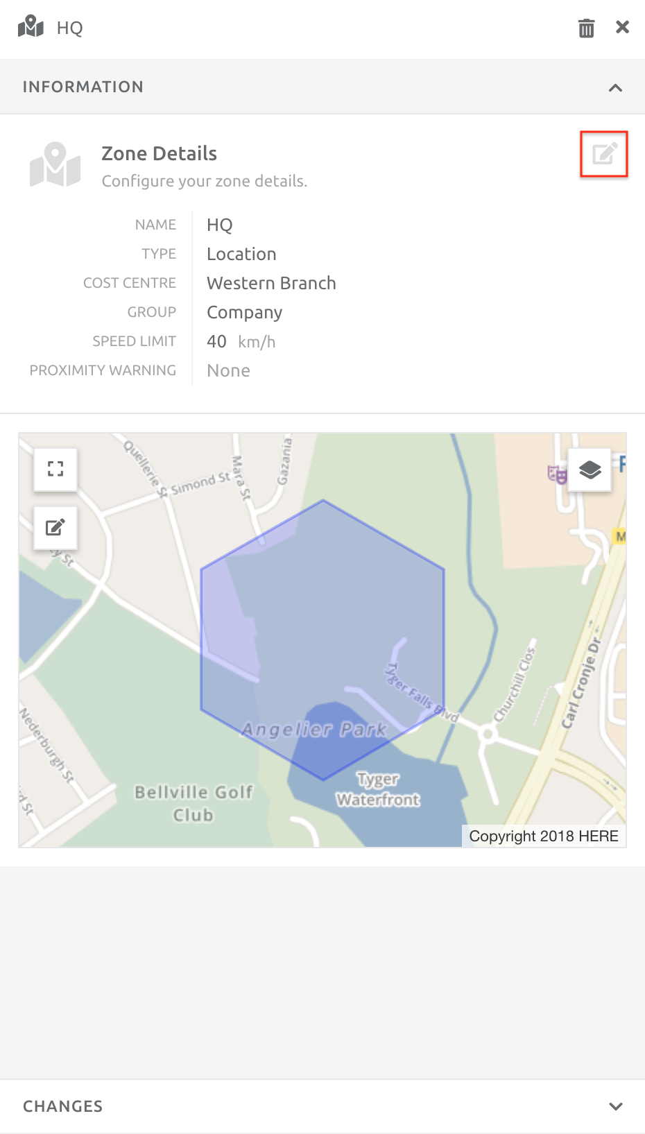 Zones – Radius Telematics