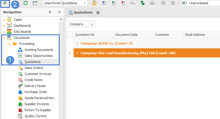 Adding a New Document : Paradigm Software and Hosting