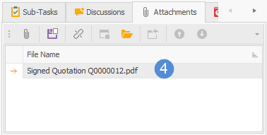 Adding Task Attachments : Paradigm Software and Hosting