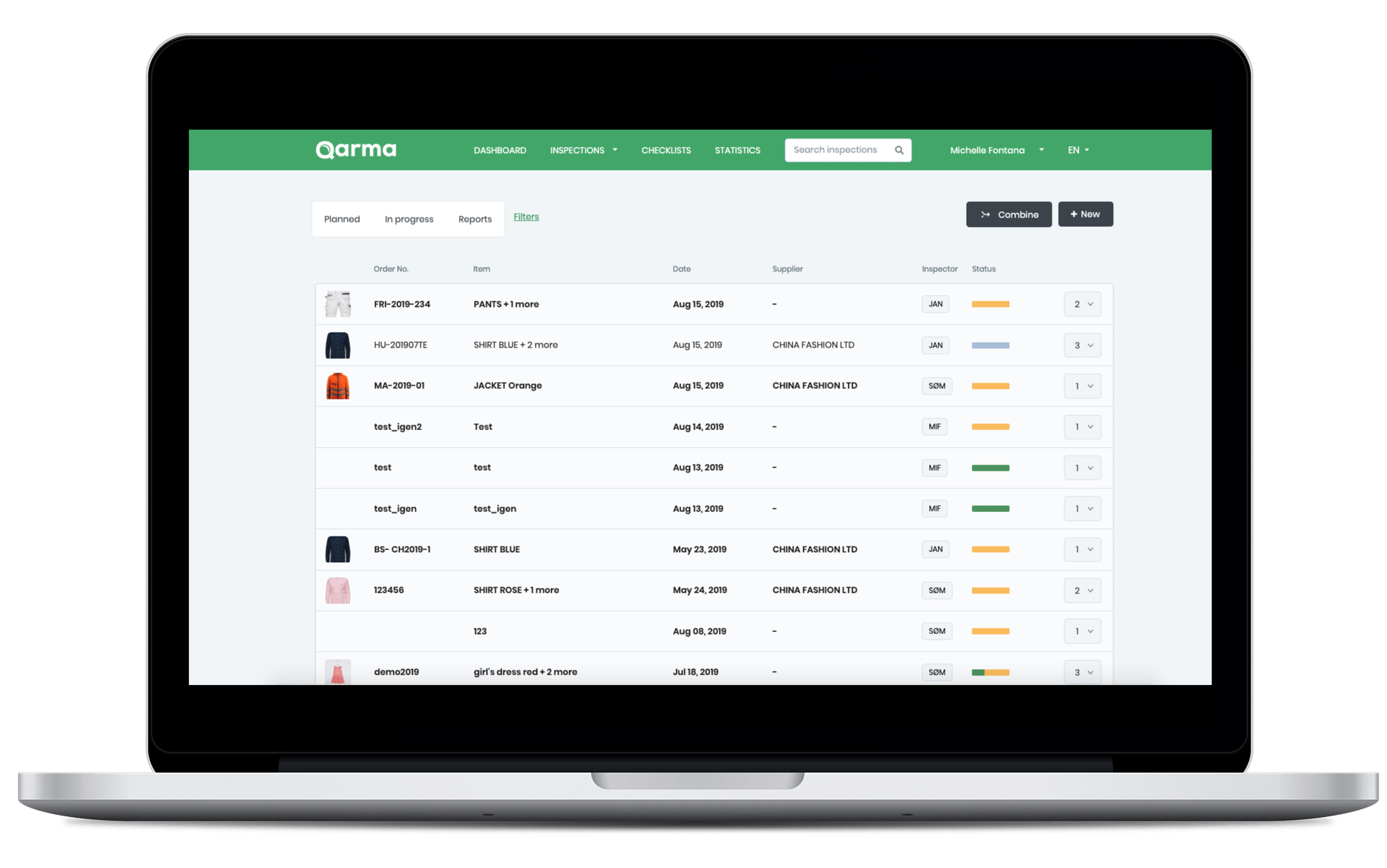 Register and create password : Qarma support