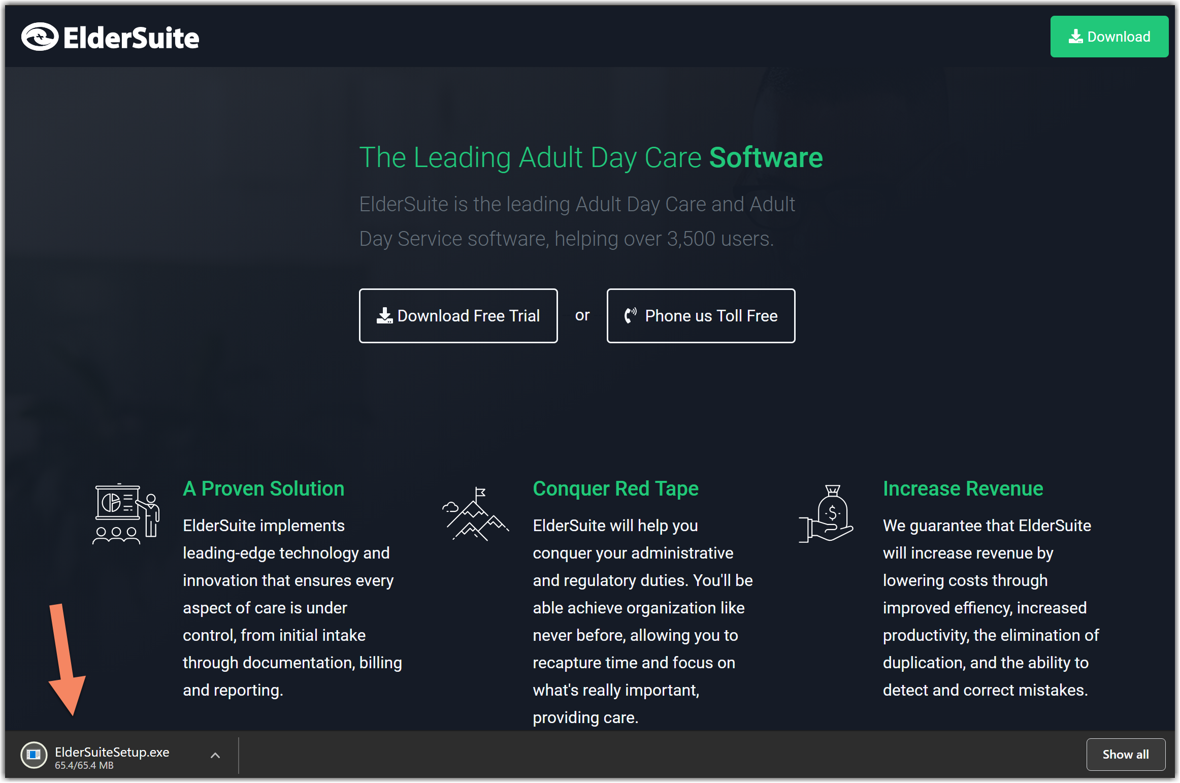 Downloading ElderSuite