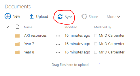 Accessing Staff Share on SharePoint : CRST Support