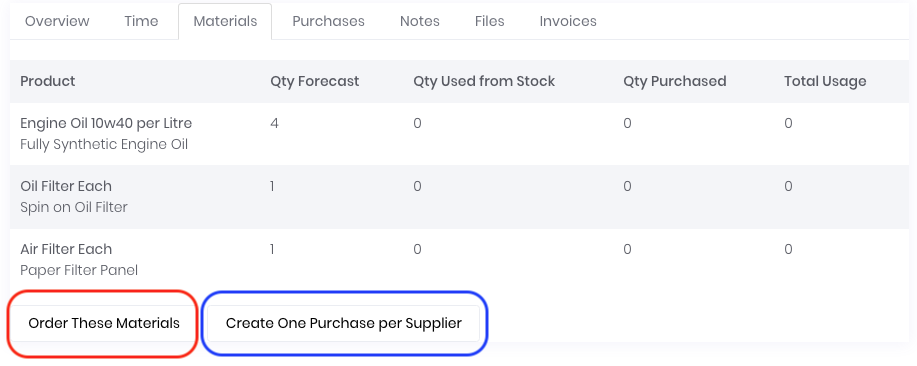 Raising a Project Purchase Order in WorkGuru : WorkGuru Support Portal