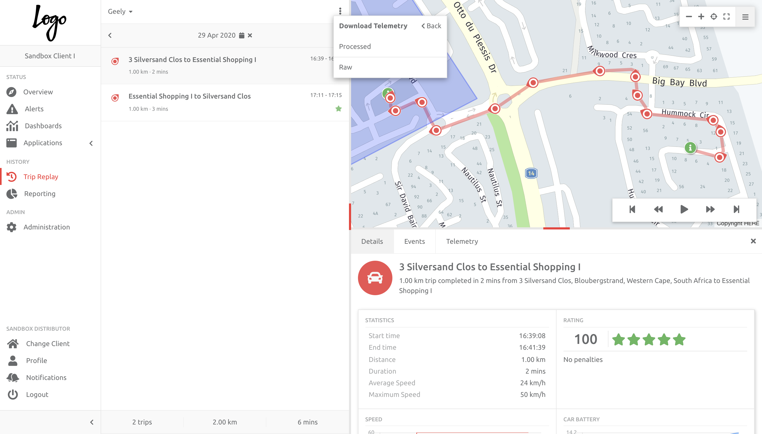 Telemetry – Radius Telematics