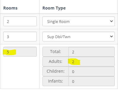 Reservations - Group Reservations : Support