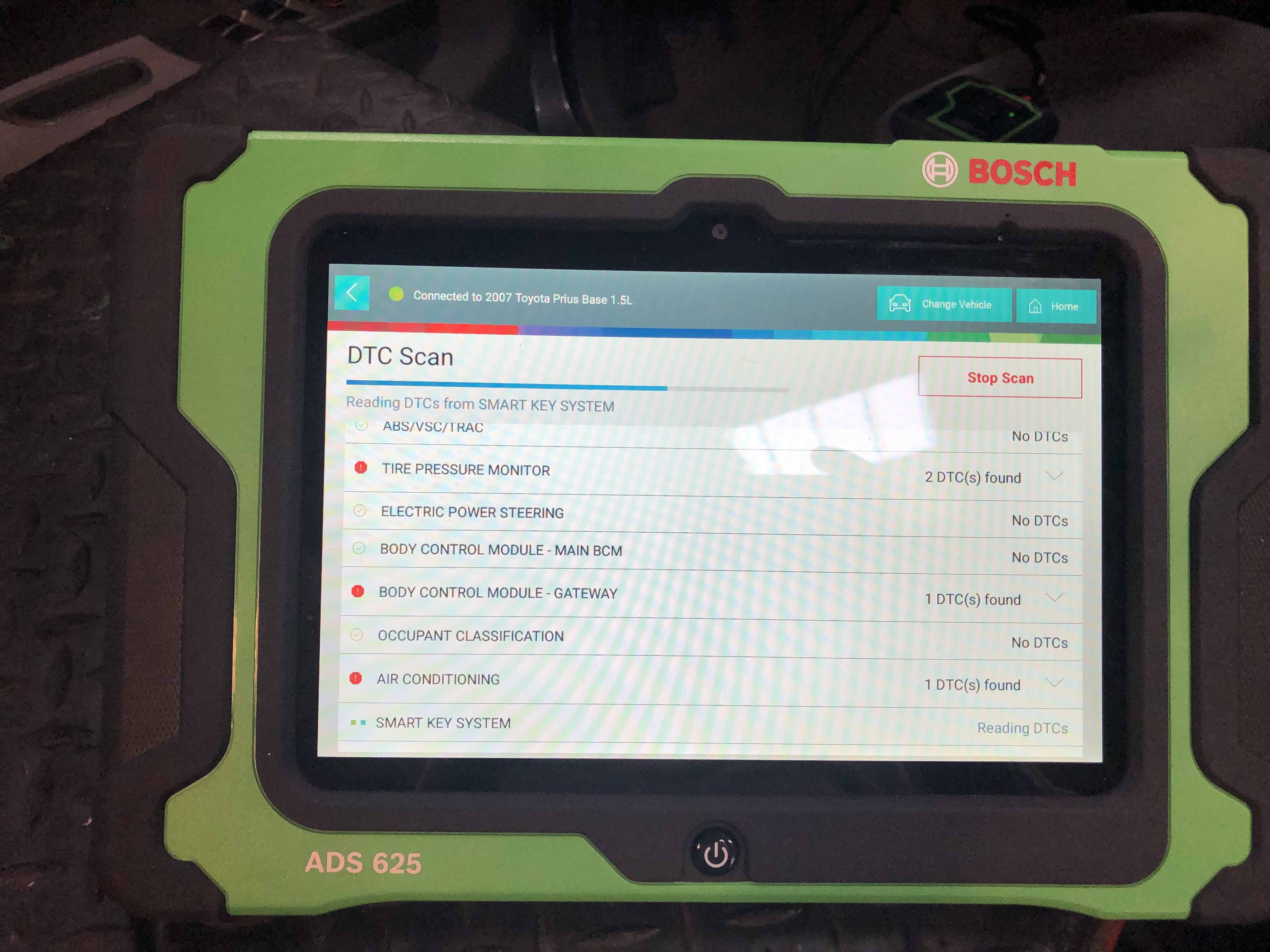 Bosch Scan Tool Integration