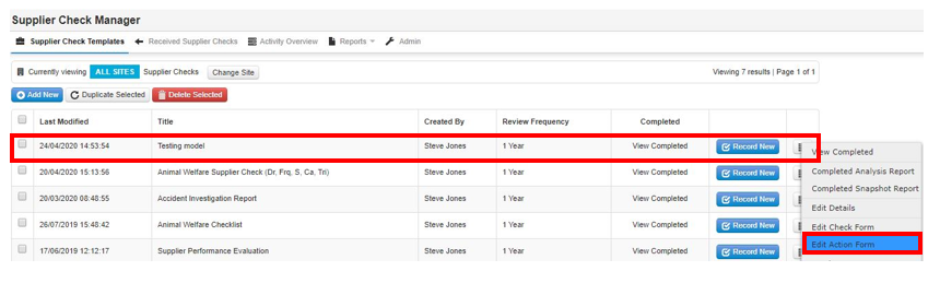 1.2 Creating A Non-Conformance Form : Foods Connected Support