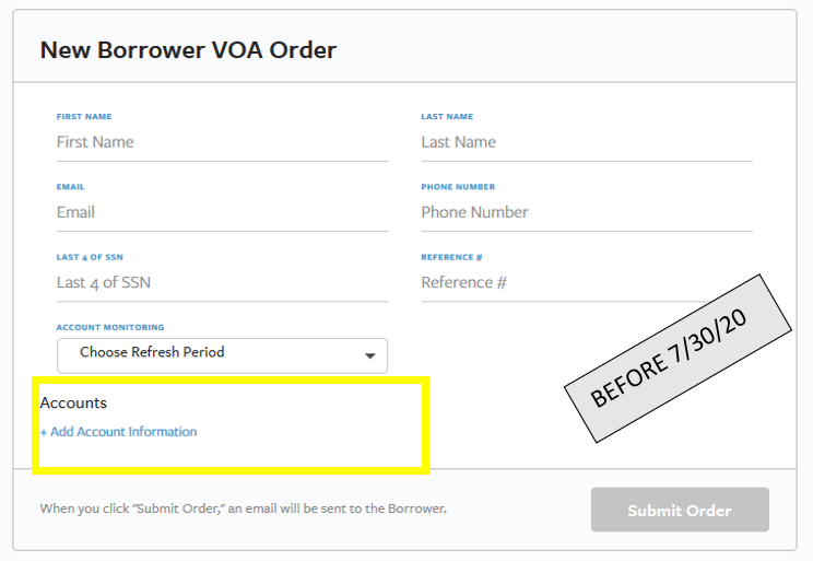 July 2020 Release Notes : AccountChek