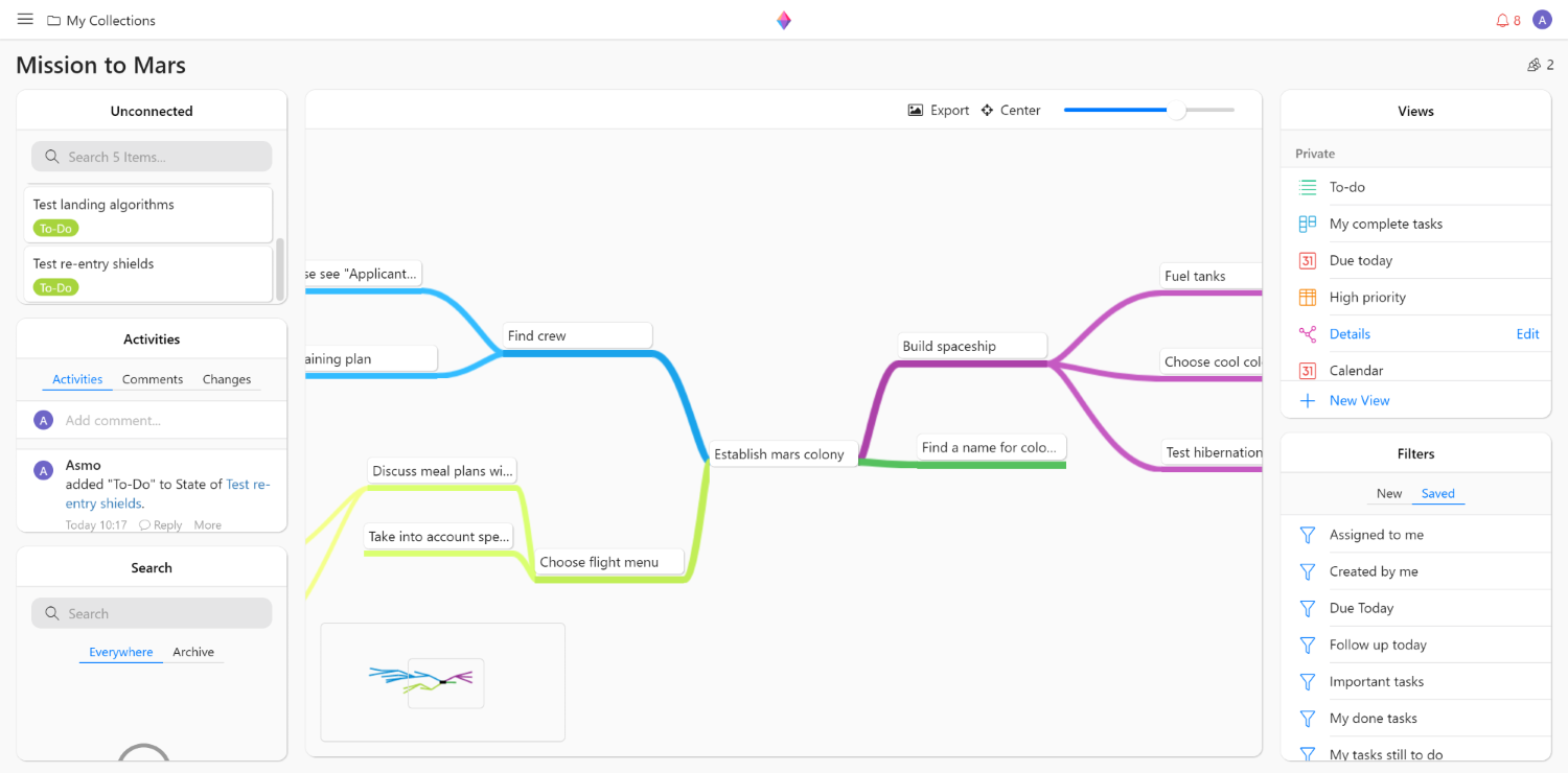 Using panels | Zenkit Base Helpdesk : Zenkit