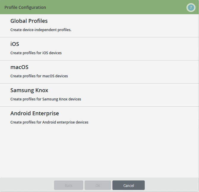 Create MDM profile for Android Enterprise devices : Cortado Mobile ...