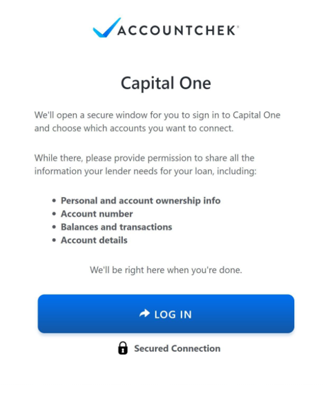 November 2020 Release Notes - OAuth Connections : AccountChek