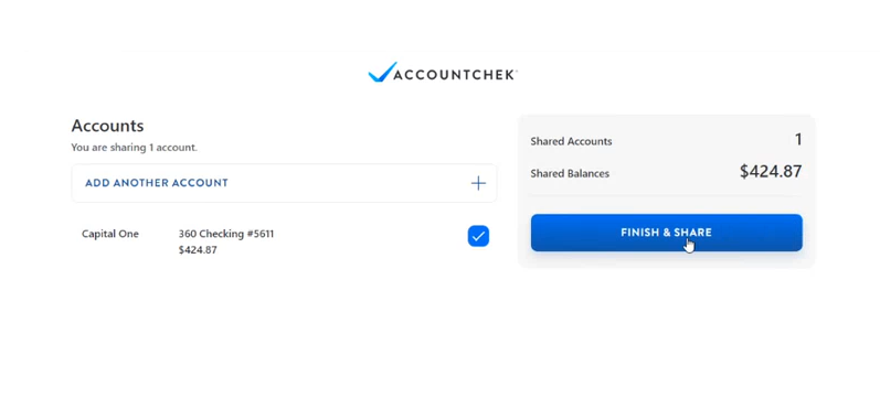 November 2020 Release Notes - OAuth Connections : AccountChek