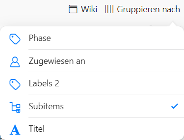 Einführung in die Wiki Ansicht | Zenkit Base Helpdesk : Zenkit