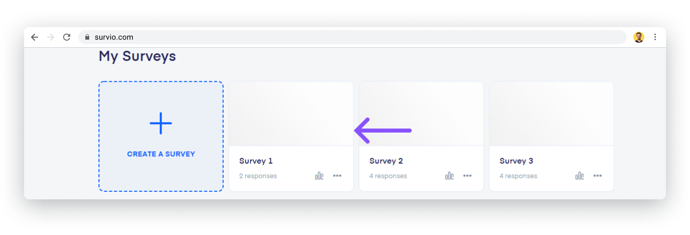 How to add a new question : Survio