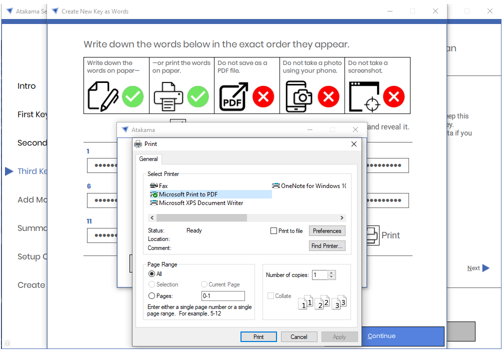How To’s: First-time setup guide : Atakama Support