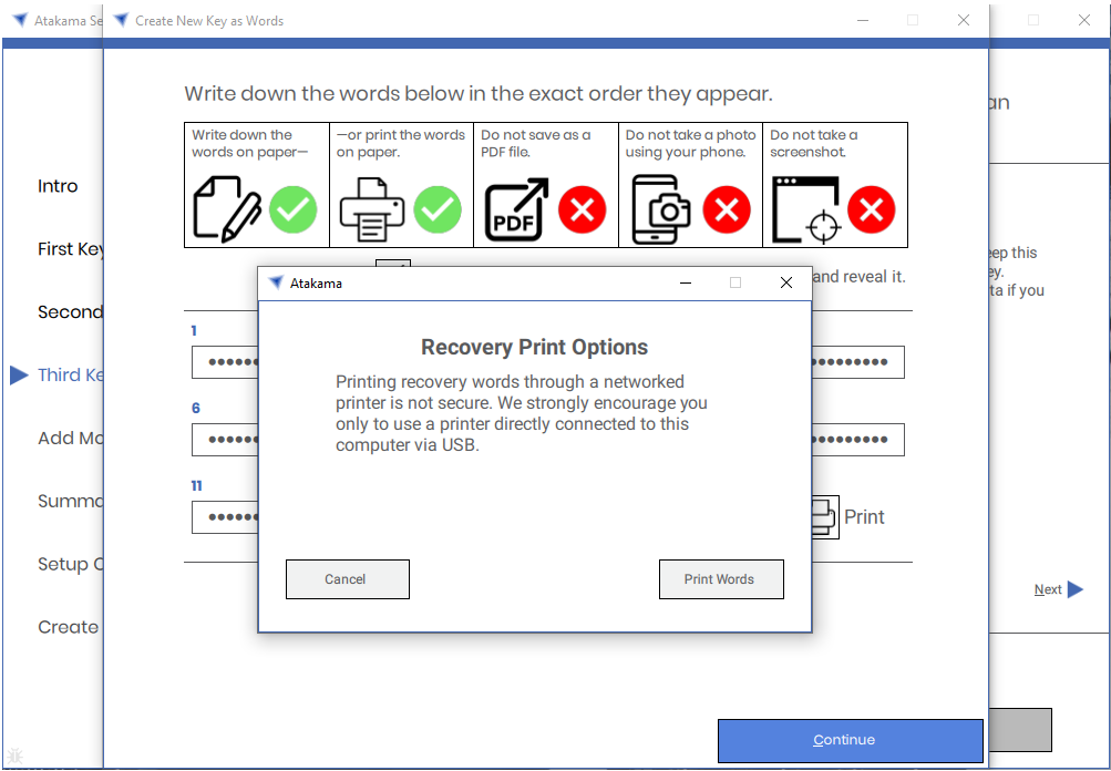 How To’s: First-time setup guide : Atakama Support