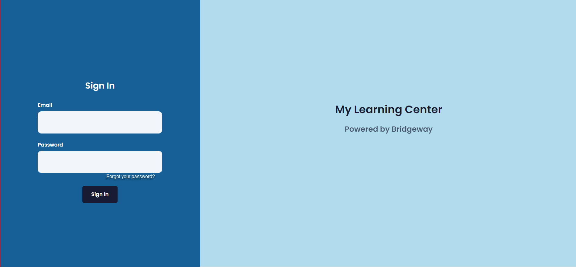 My Learning Center-Parent View : Help Center