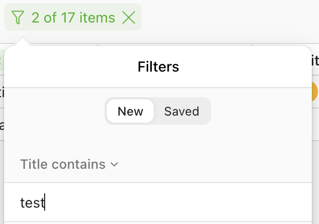 Finding an item | Zenkit Base Helpdesk : Zenkit