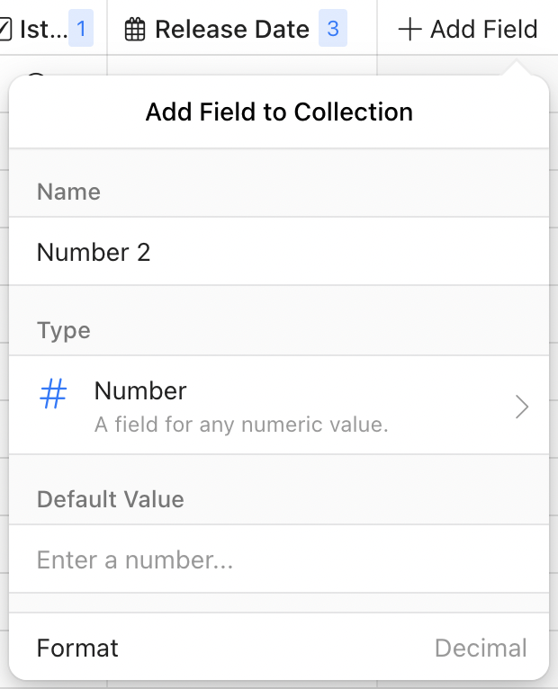 Guide to table view | Zenkit Base Helpdesk : Zenkit