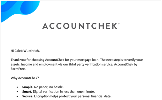 July 2021 Release Notes : AccountChek