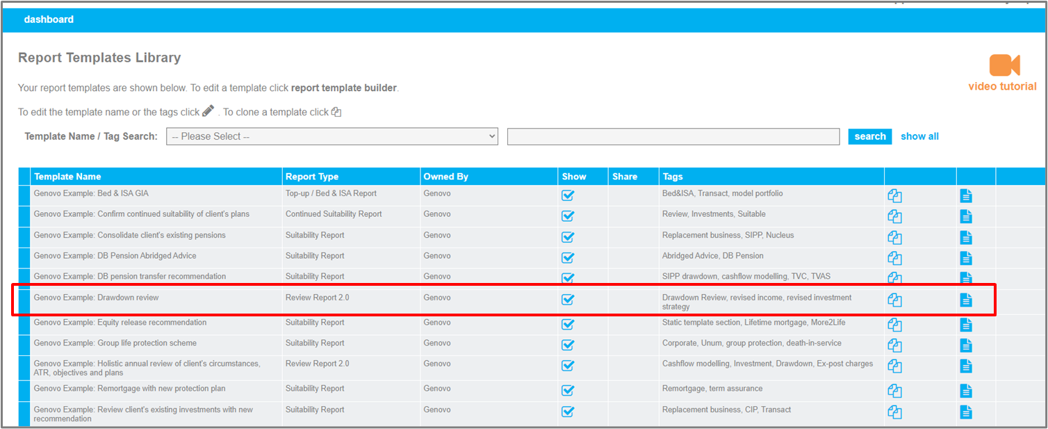 How to write a Drawdown Review report