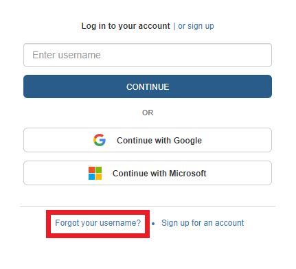 I’ve forgotten my WorkPro username