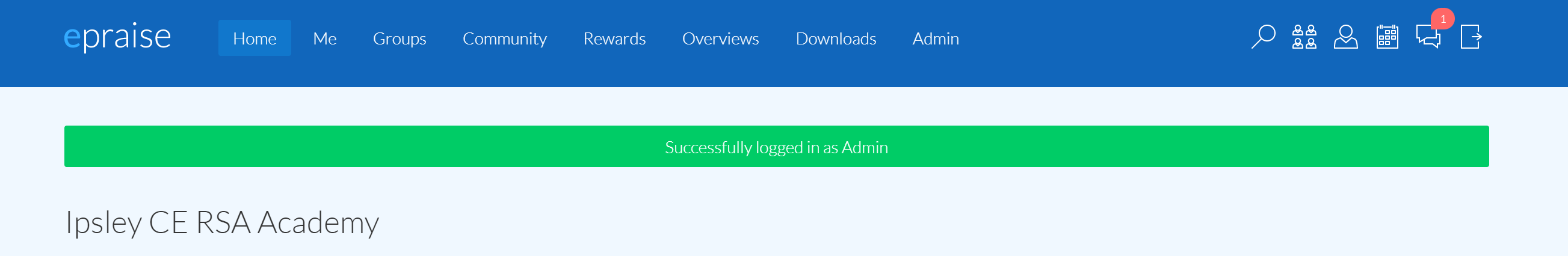 Epraise for Staff quick guide : CRST Support