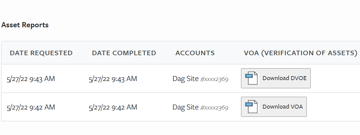 May 2022 Release Notes : AccountChek