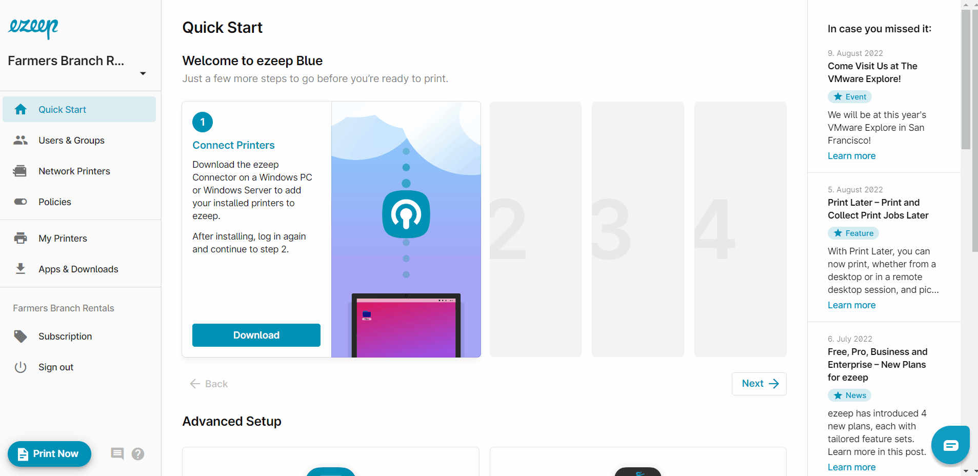 Removing ezeep Blue users : ezeep Blue