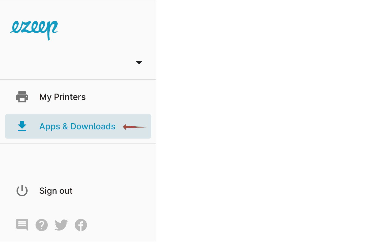 ezeep Blue User Portal : ezeep Blue