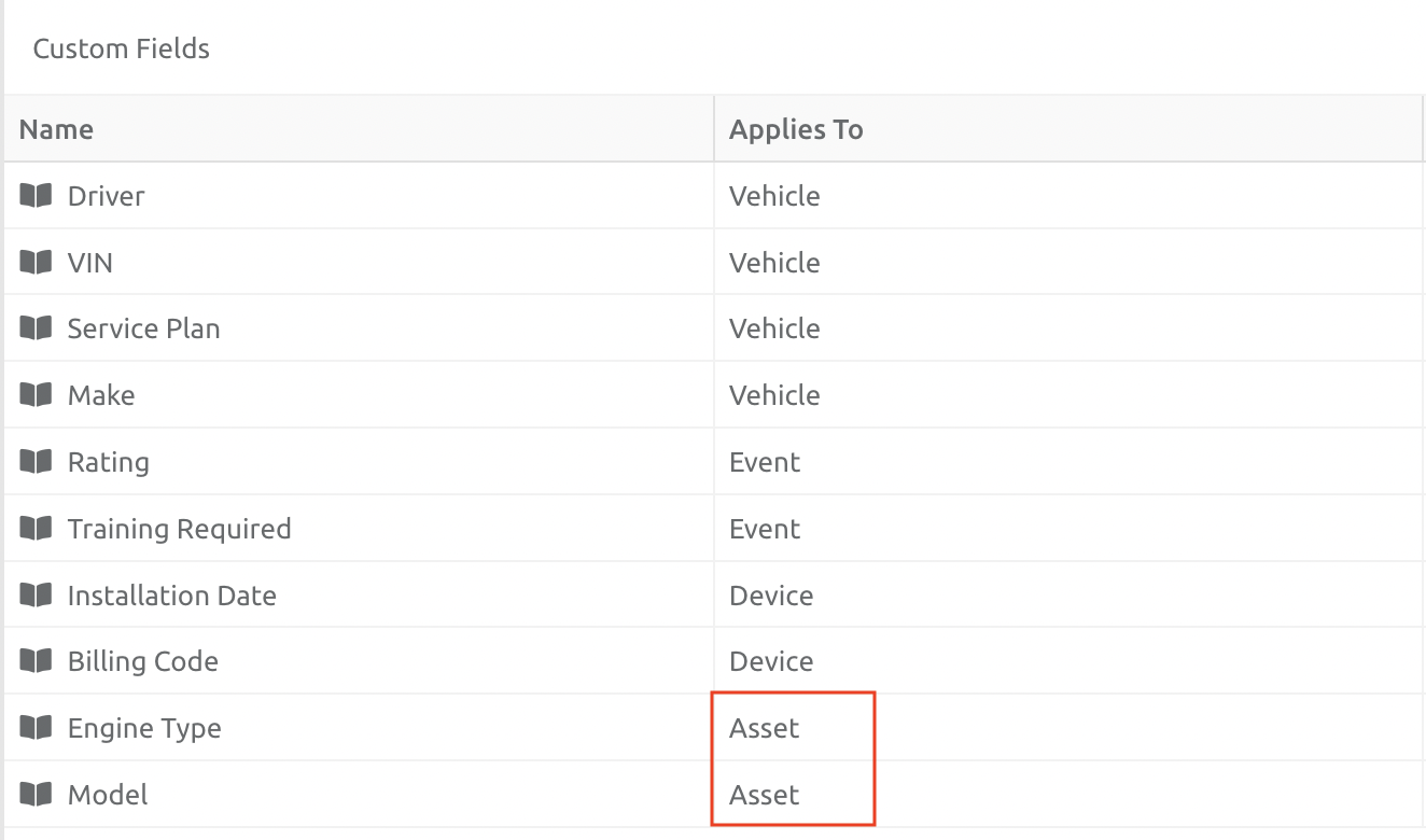 Asset Search Function – Radius Telematics
