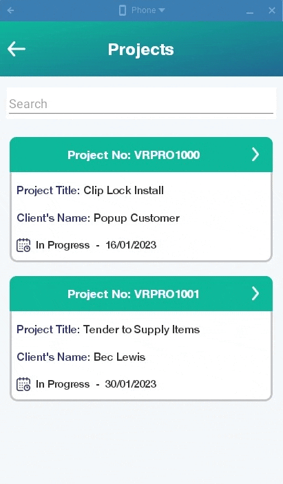 Adding Stock Usage via the WorkGuru Android Mobile App : WorkGuru Support Portal