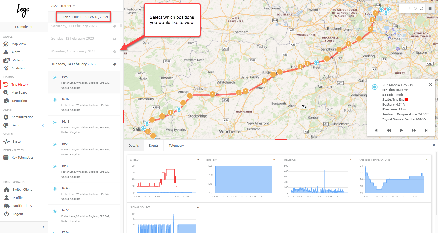 Visual Trip Data – Radius Telematics