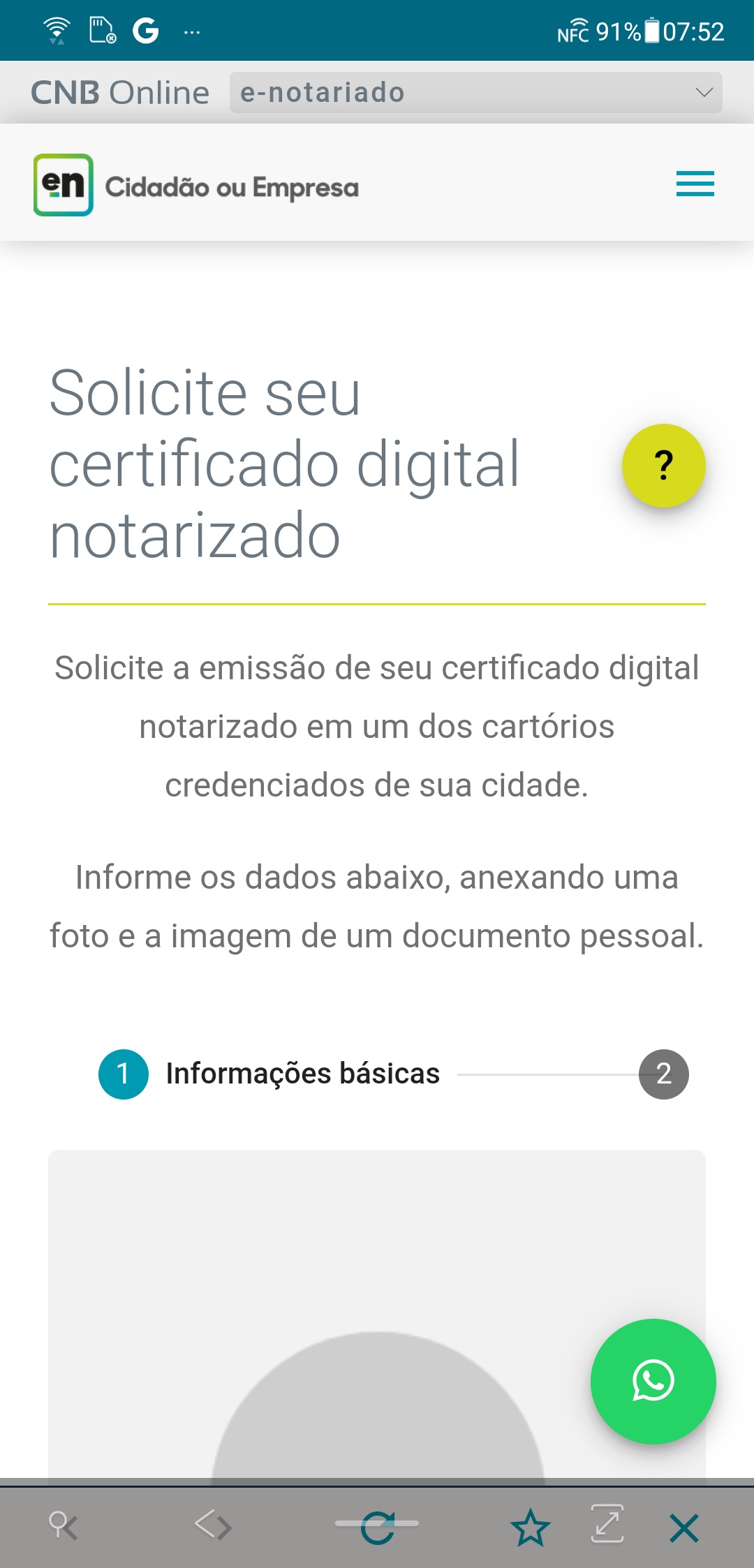 Solicitação de Certificados Digitais Notarizados : Colégio Notarial do ...