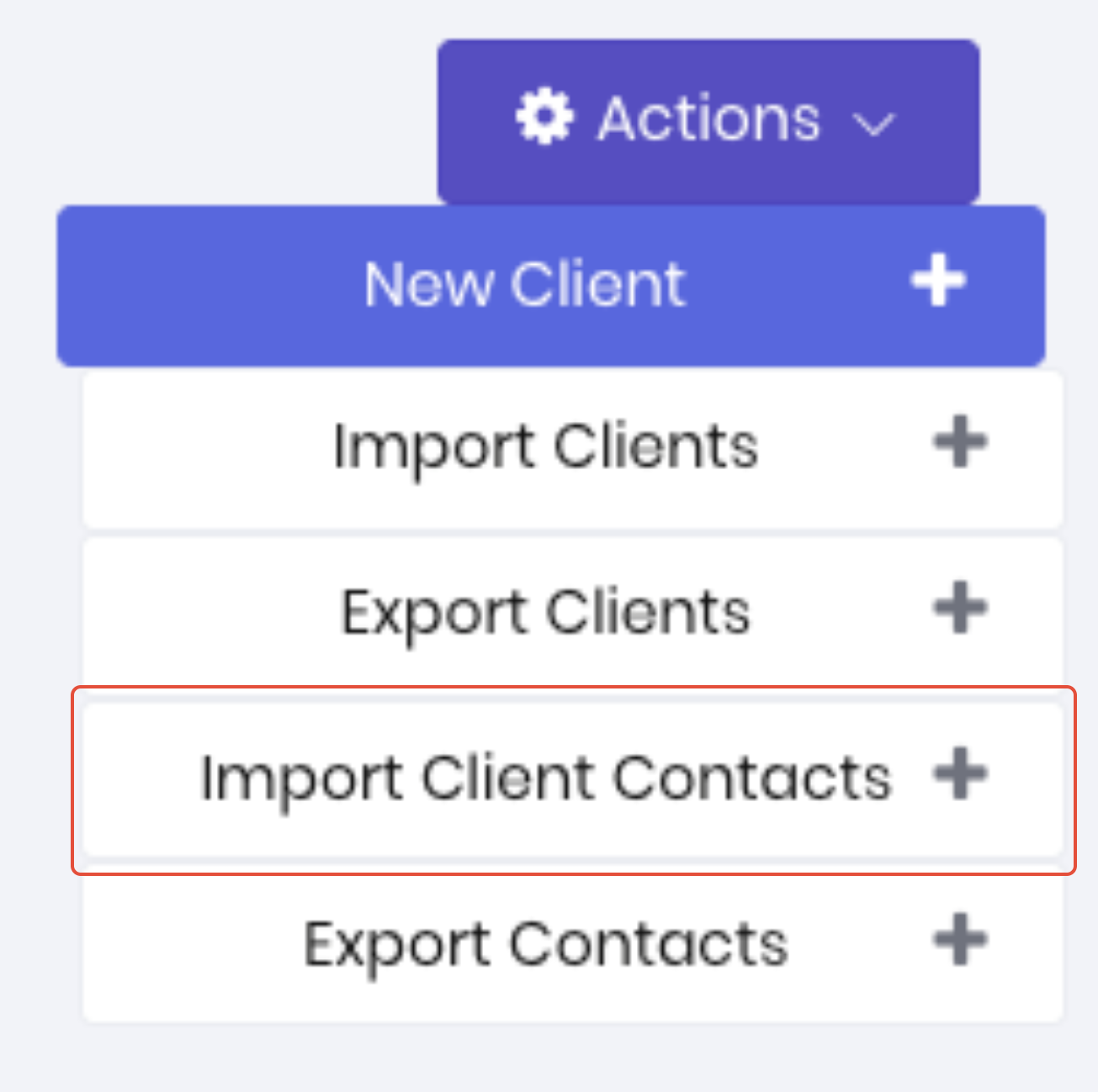 Import Client Contacts in WorkGuru : WorkGuru Support Portal