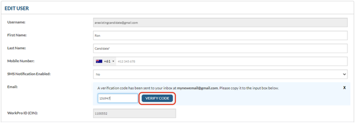 How do I change/update my email address?