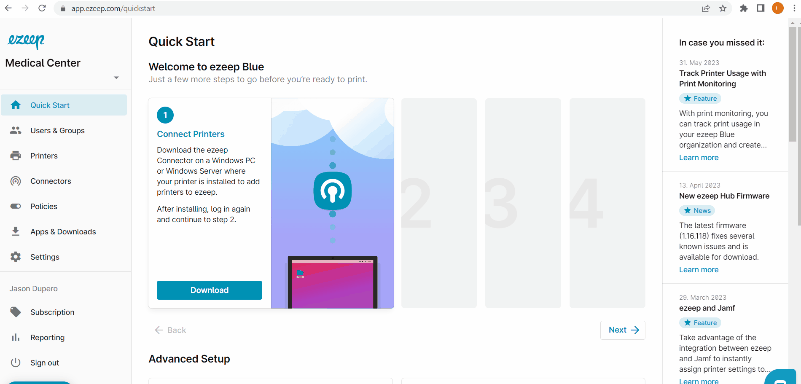 Adding Users to Groups : ezeep Blue