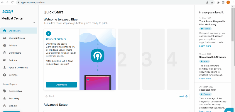 Adding Users to Groups : ezeep Blue