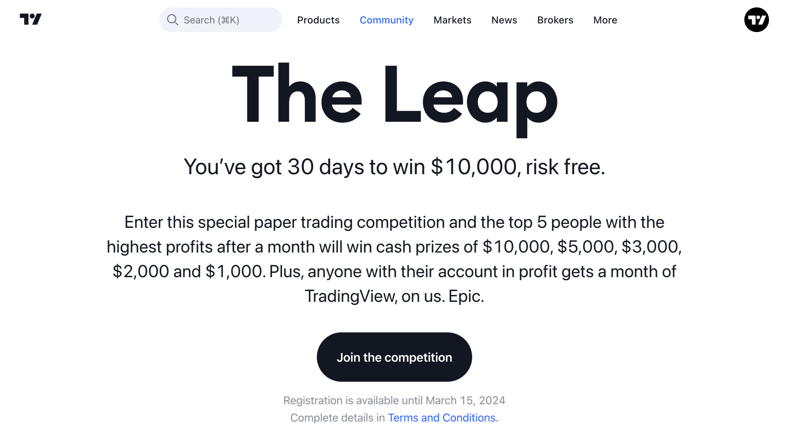 Paper Trading Competition With Cash Prize | Forex Factory