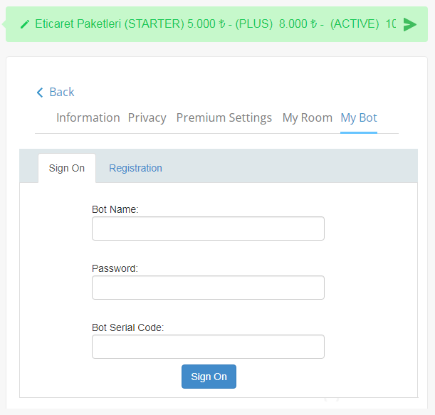 All Features Via Profile : Camfrog Support
