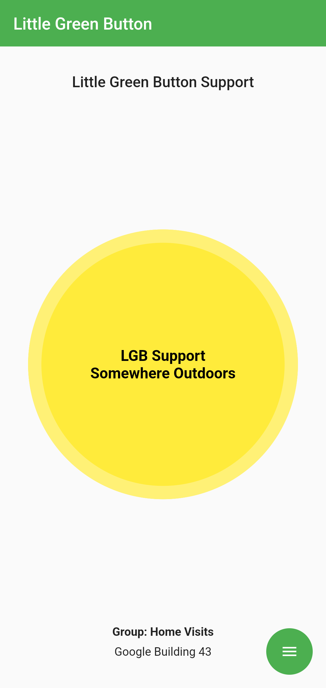 Using the Little Green Button Mobile App : Little Green Button Support ...