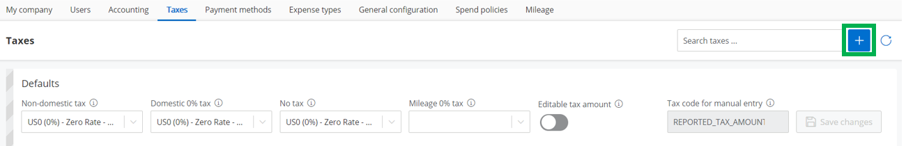Setting Tax Codes (rates) : Neo1 Knowledge Base