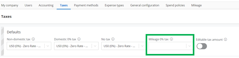 Setting Tax Codes (rates) : Neo1 Knowledge Base